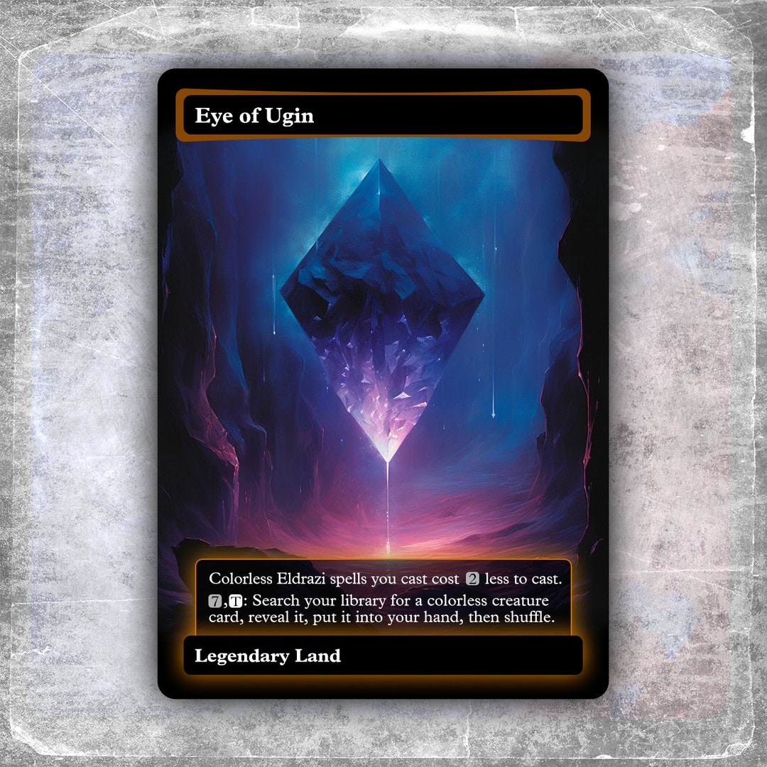 Eye of Ugin 1 alternative Custom Art / No Foil - Etsy
