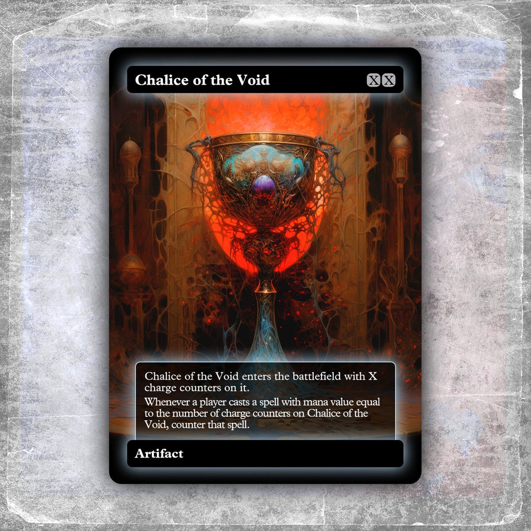 Chalice of the Void 1 alternative Custom Art / No Foil hyperion Edh MTG ...