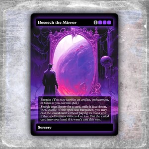 Beseech the Mirror PLAYSET 4 alternative Custom Art / No Foil hyperion ...