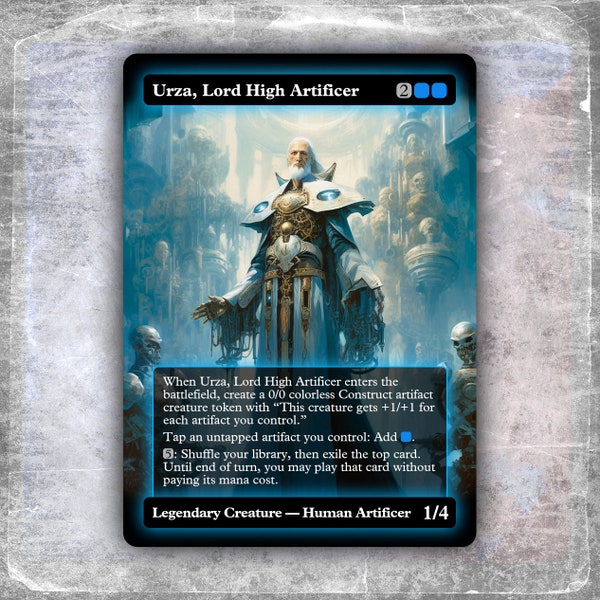 Urza Lord High Artificer Proxy - Etsy