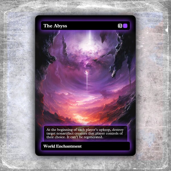 The Abyss Proxy - Etsy