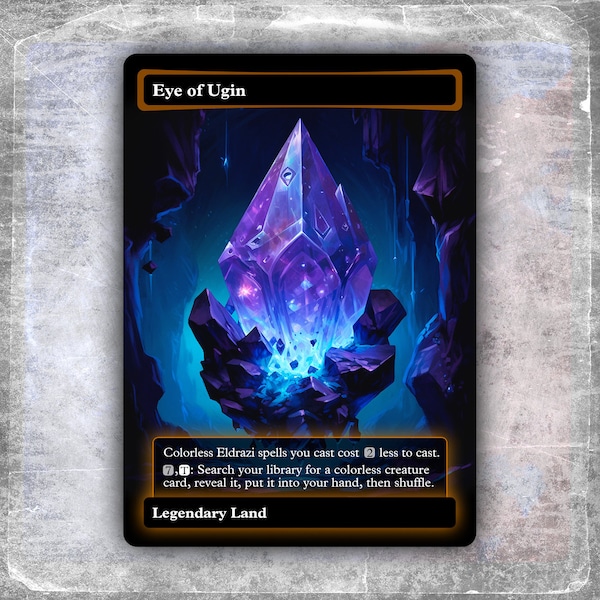 Mtg Proxies Eye of Ugin - Etsy
