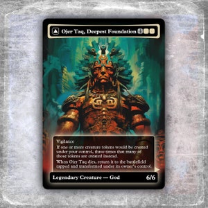 Ojer Taq, Deepest Foundation 3 TWO Cards, No Double Sided alternative ...