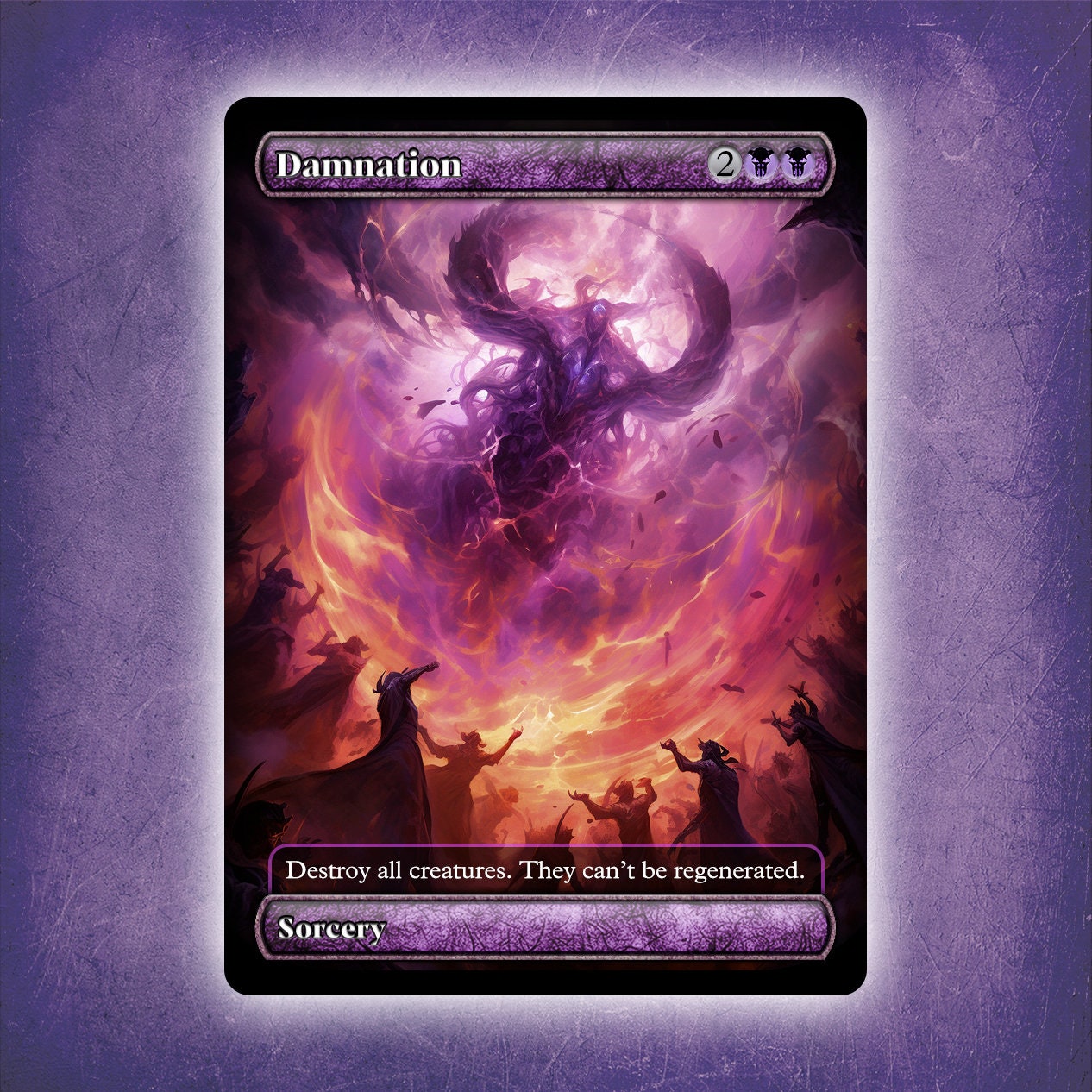 Damnation Mtg Full Art