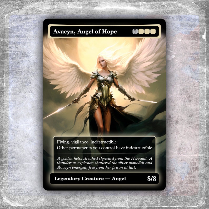 Avacyn, Angel of Hope 1 alternative Custom Art / No Foil hyperion Edh ...