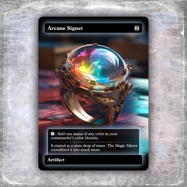 Arcane Signet Proxy - Etsy