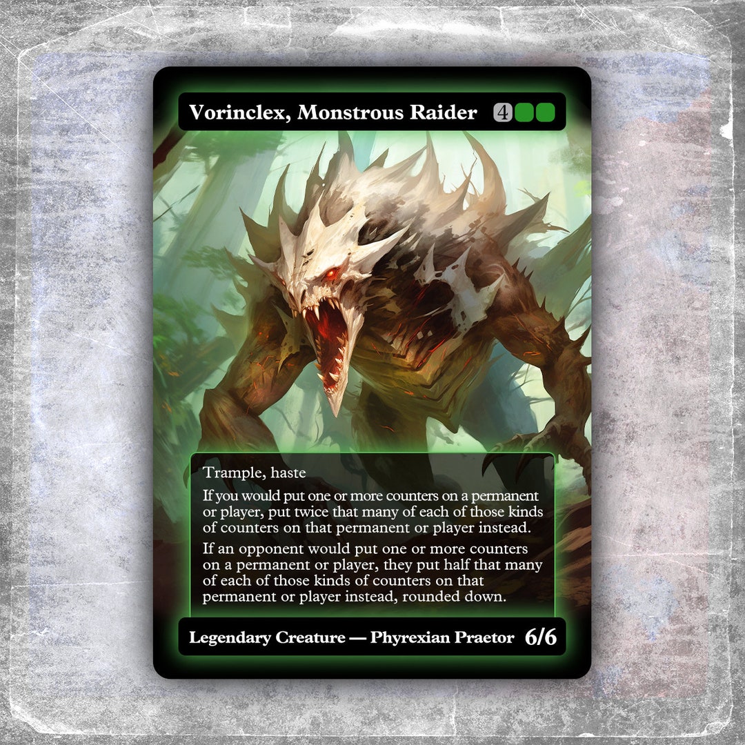 Vorinclex, Monstrous Raider 1 alternative Custom Art / No Foil hyperion ...