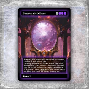 Beseech the Mirror PLAYSET 4 alternative Custom Art / No Foil hyperion ...