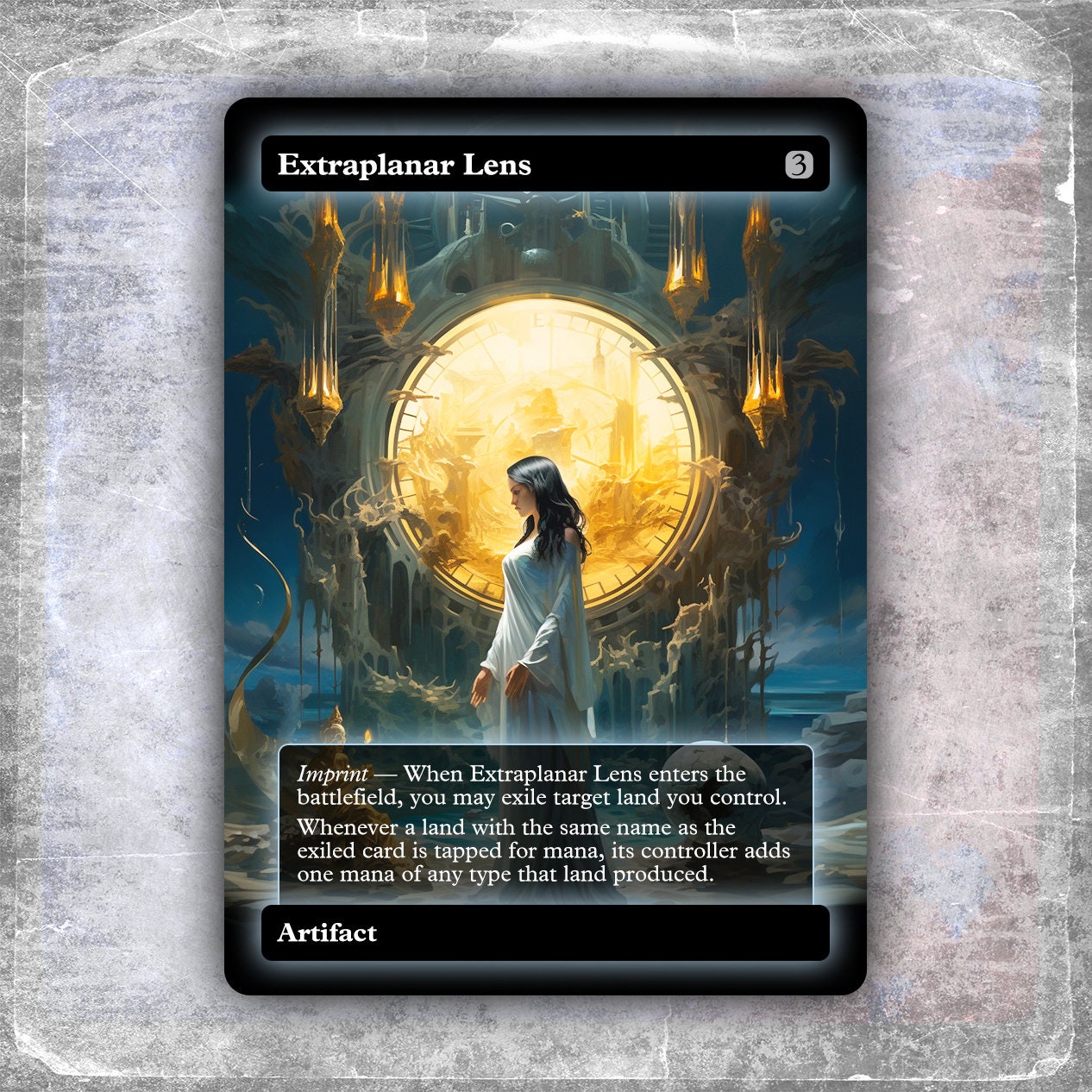 Extraplanar Lens 3 alternative Custom Art / No Foil - Etsy