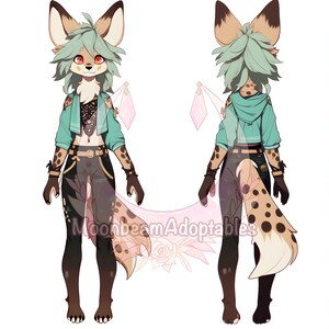 Adopt a Character Female Anthro Furry Serval Character Adoptable 3 Full ...