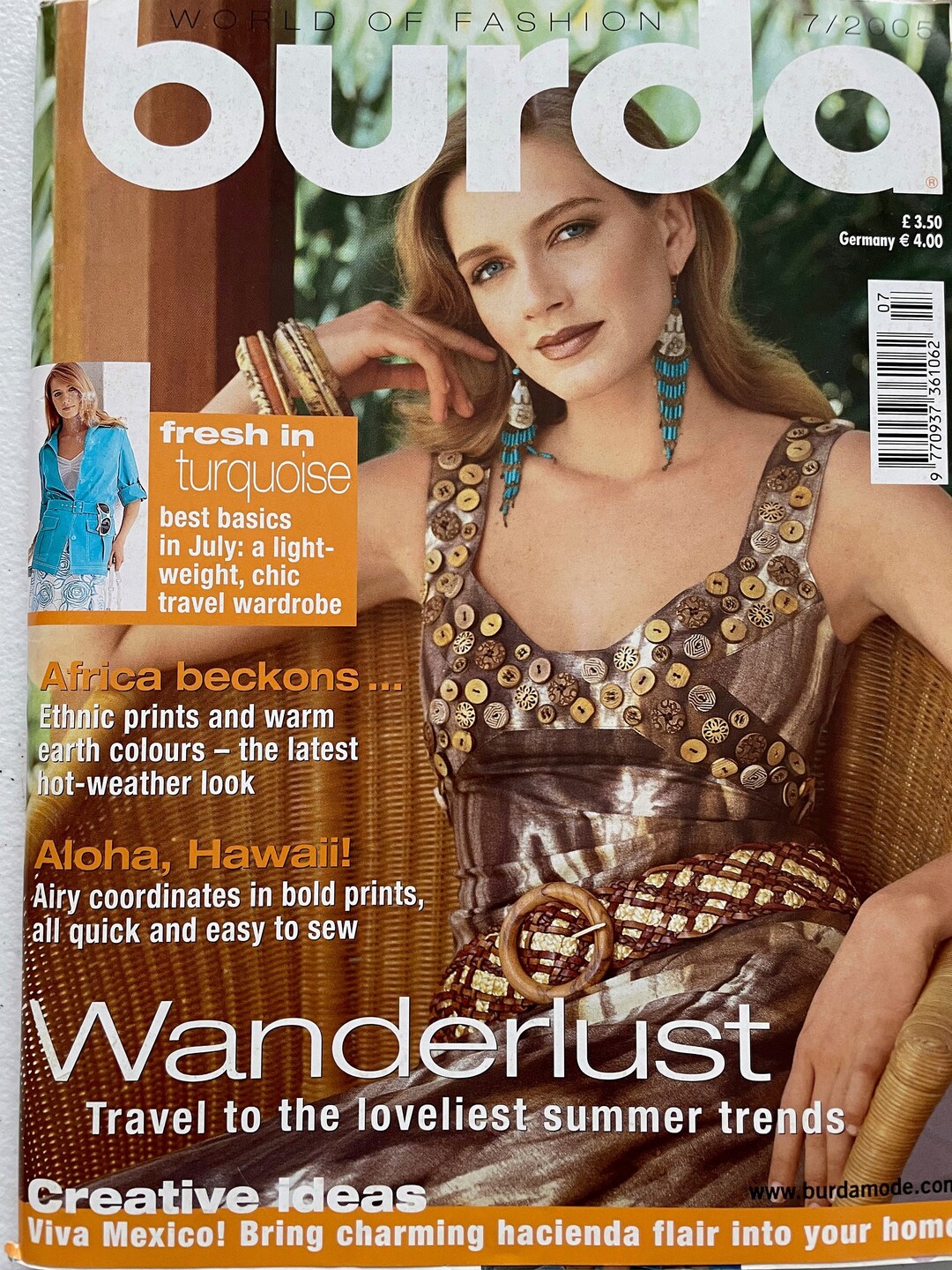 Burda World of Fashion Magazine ENGLISH Language Version - Etsy