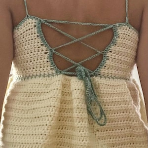 The Crochet Ruffle Top *PATTERN* - Etsy