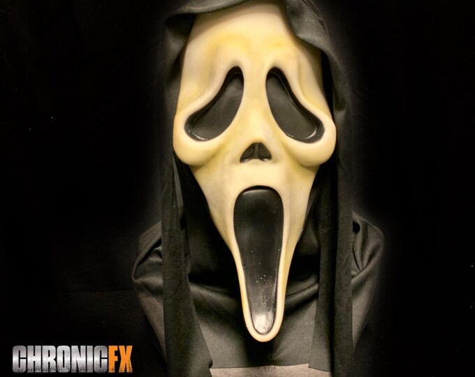 Scream 6 Mask Custom - Yellowed Ghostface - Etsy