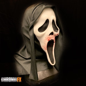 Scream 6 Mask Custom - Jason Carvey Bloody Ghostface - Etsy