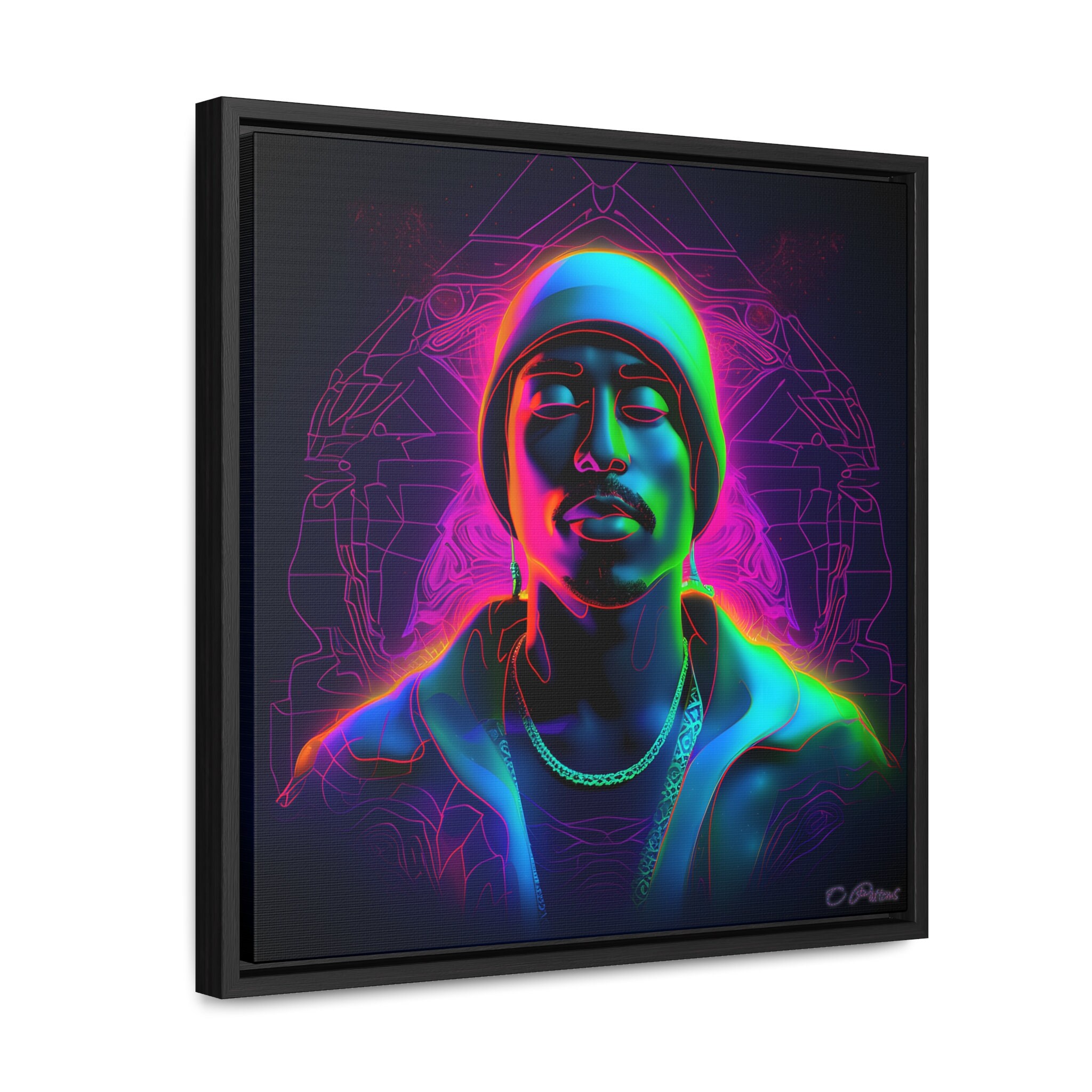 Iconic Future Tupac Print: Gallery Canvas Wrap With Frame - Etsy