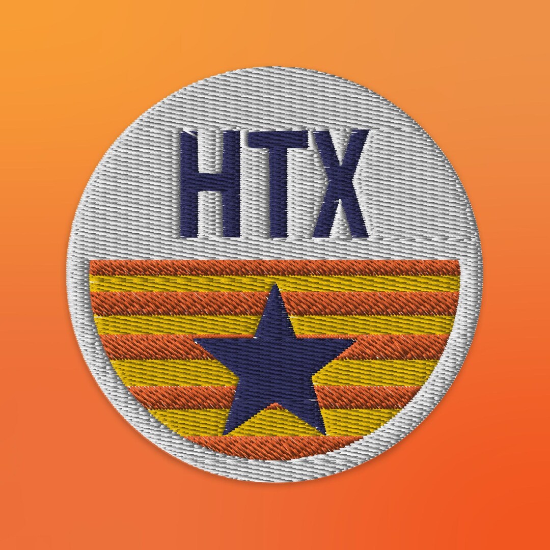 Houston, Texas HTX Iron-on Patch: Show Your H-town Pride! - Etsy