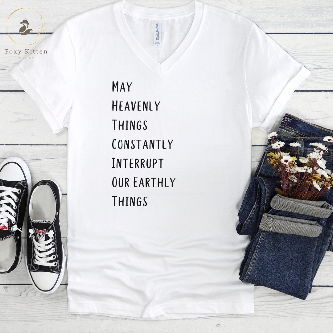 May Heavenly Things Constantly Interrupt Our Earthly Things - Etsy