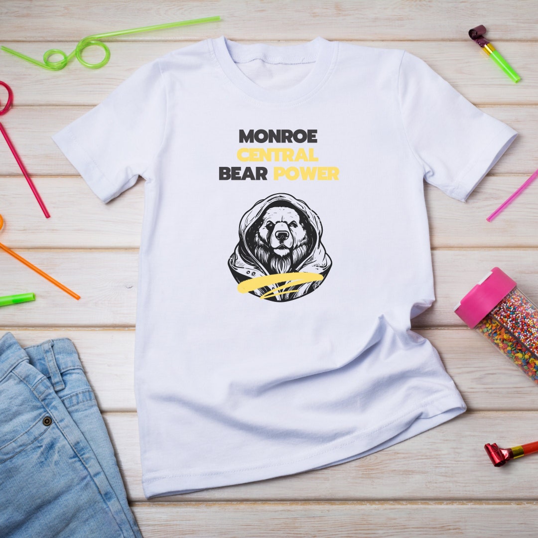 Bear Power Boys T's School Team Team Mascot Bear - Etsy