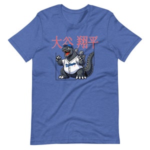 Shohei Ohtani Godzilla Unisex T-shirt, for Men, for Women, Los Angeles ...