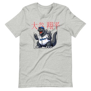 Shohei Ohtani Godzilla Unisex T-shirt, for Men, for Women, Los Angeles ...
