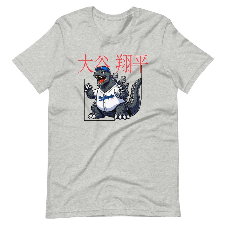 Shohei Ohtani Godzilla Unisex T-shirt, for Men, for Women, Los Angeles ...