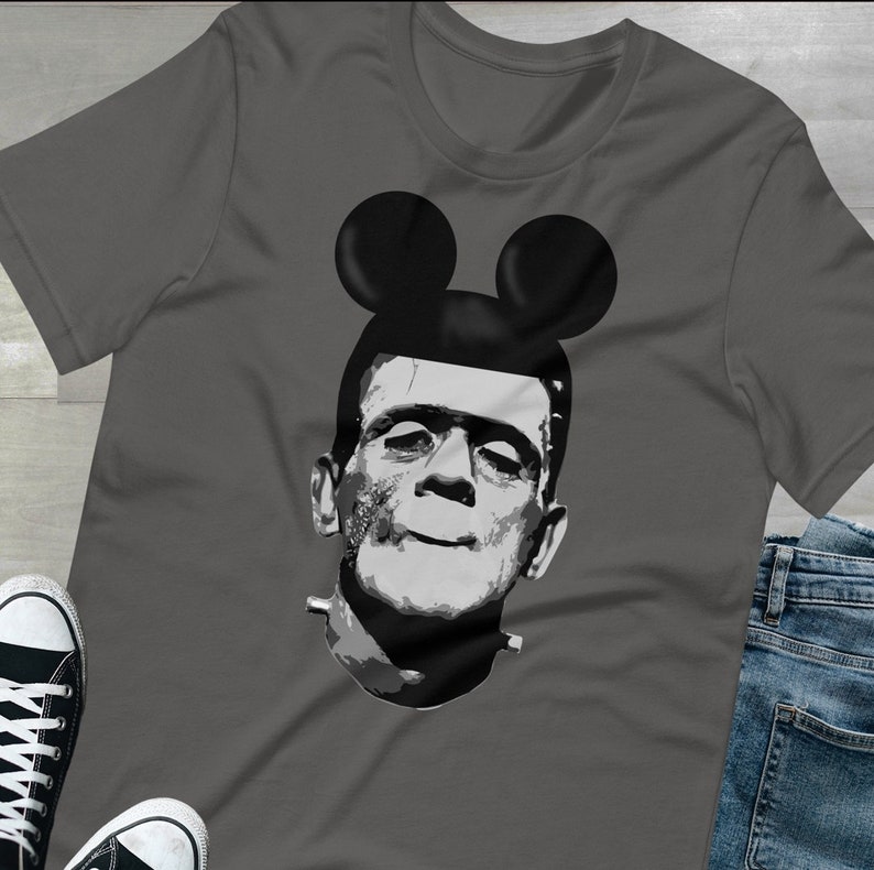 Frankenstein Smile Disney Unisex T-shirt Frankenstein's - Etsy
