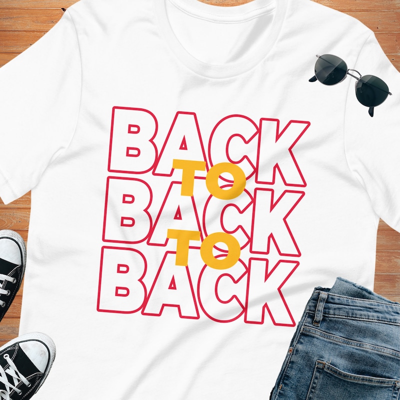 Kc Chiefs 3 Peat Shirts - Etsy