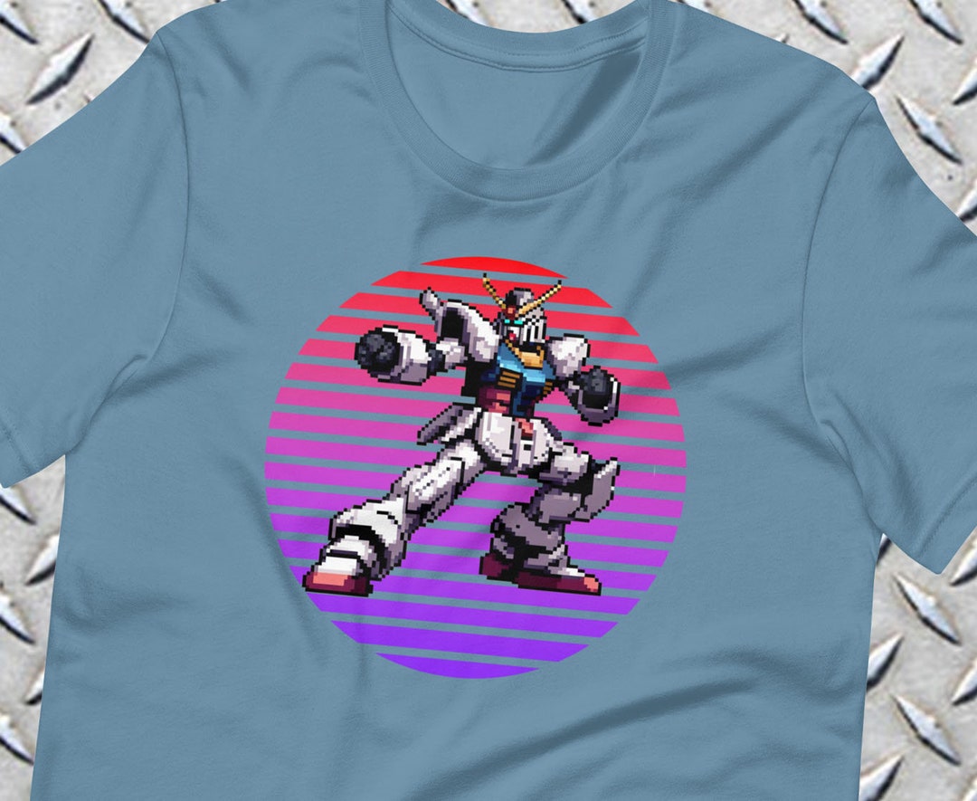8 Bit Mech Unisex T-shirt, Mech, Mecha, Gunpla, Gundam, Zoids, Master ...