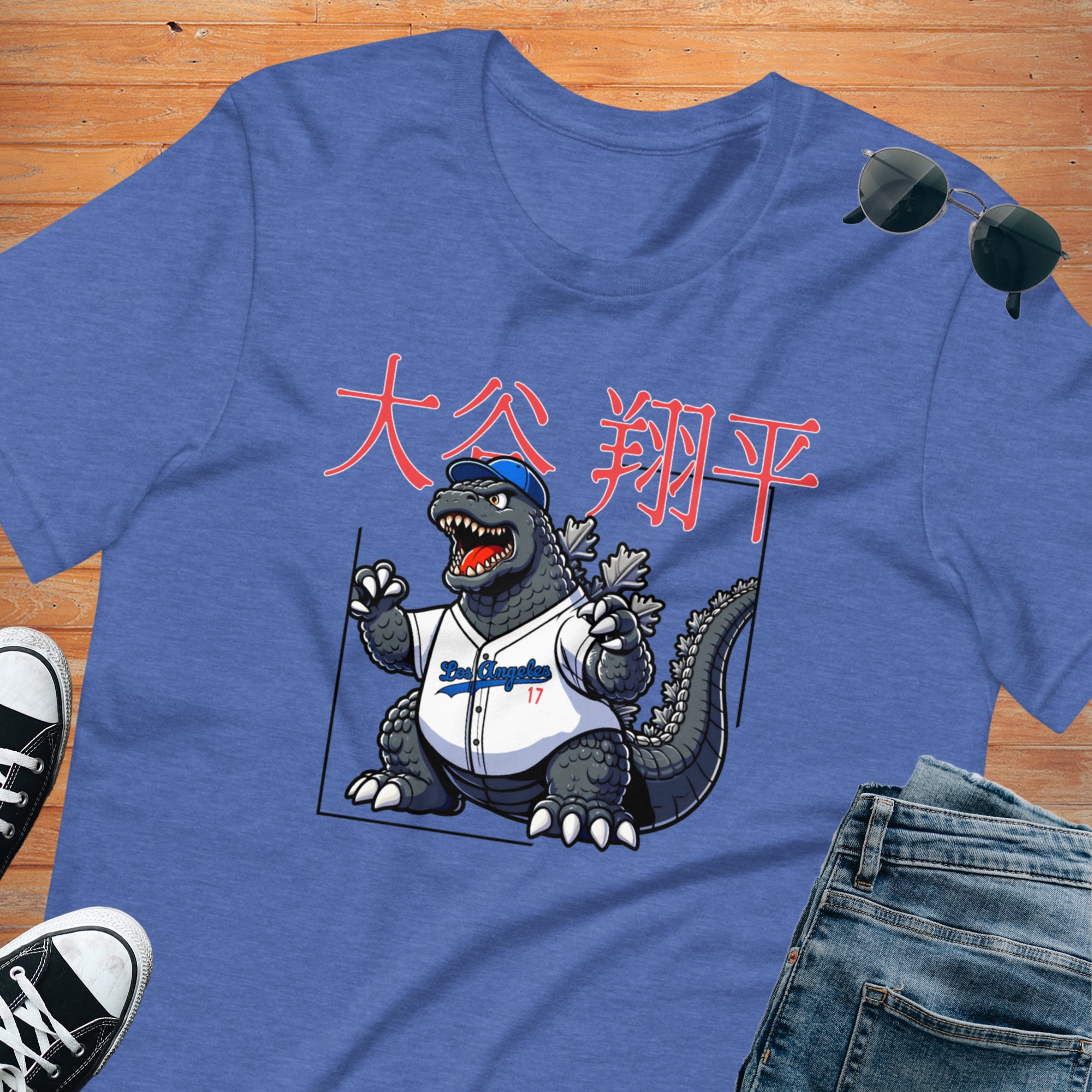 Shohei Ohtani Godzilla Unisex T-shirt, for Men, for Women, Los Angeles ...