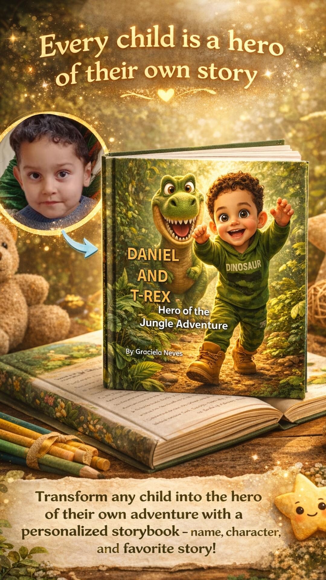 Personalized Children’s Storybook PDF – Your Child as the Hero | Custom ...
