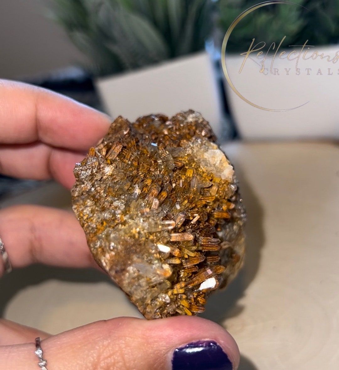 Yellow Quartz Specimen - Etsy