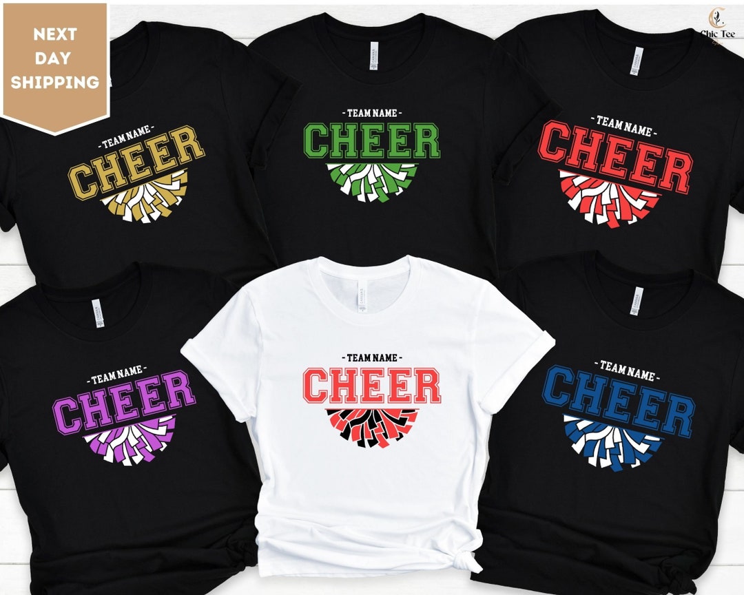 Cheer Team, Cheerleader Team Shirts, Cheerleading Team, Gift for Her ...