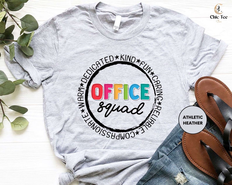 Office Staff Shirts Coworker Gift Office Squad Shirt - Etsy