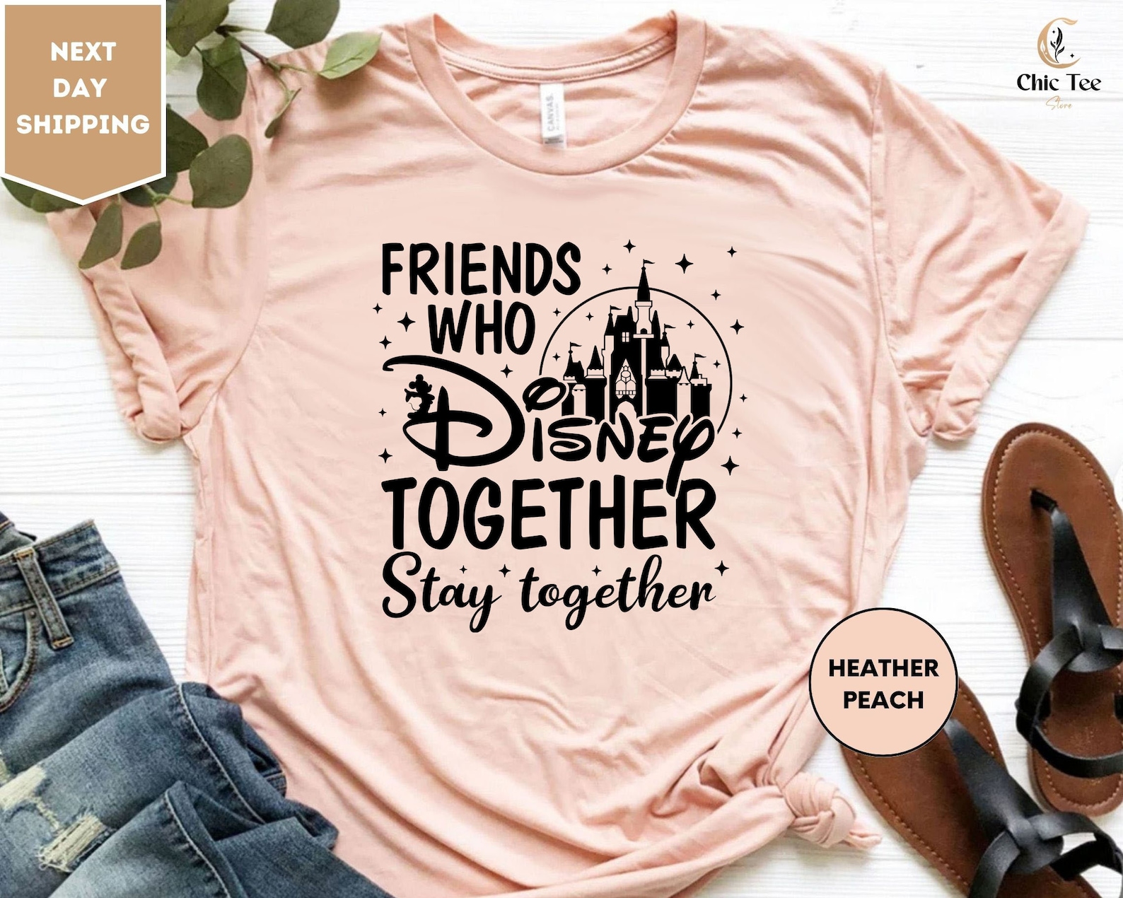 Friends Who Disney Together T-shirt, Stay Together , Best Friends ...