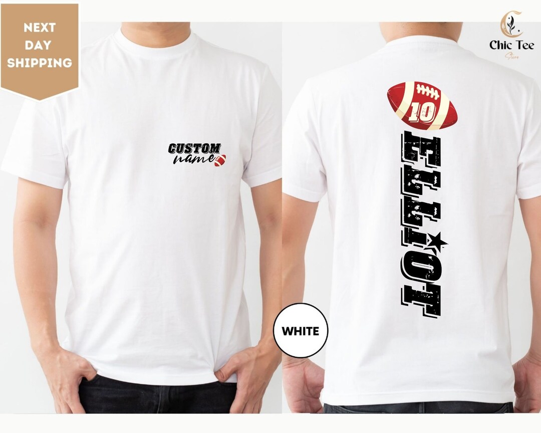Custom Football Shirt, Custom Football Shirts, Game Day Shirt, Football ...