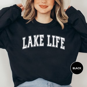 Lake Life Sweatshirt, on the Lake Hoodie, Travel Lover, Nature Lover ...