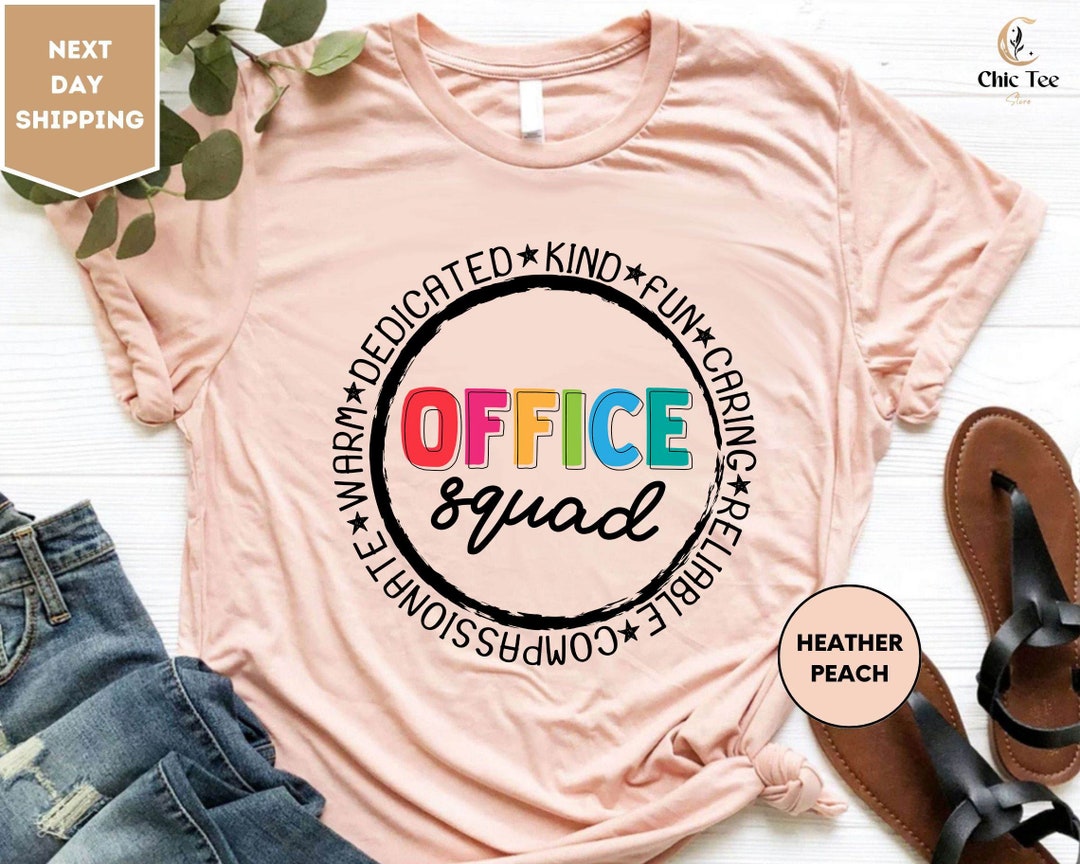 Office Staff Shirts, Coworker Gift, Office Squad Shirt, Administrative ...