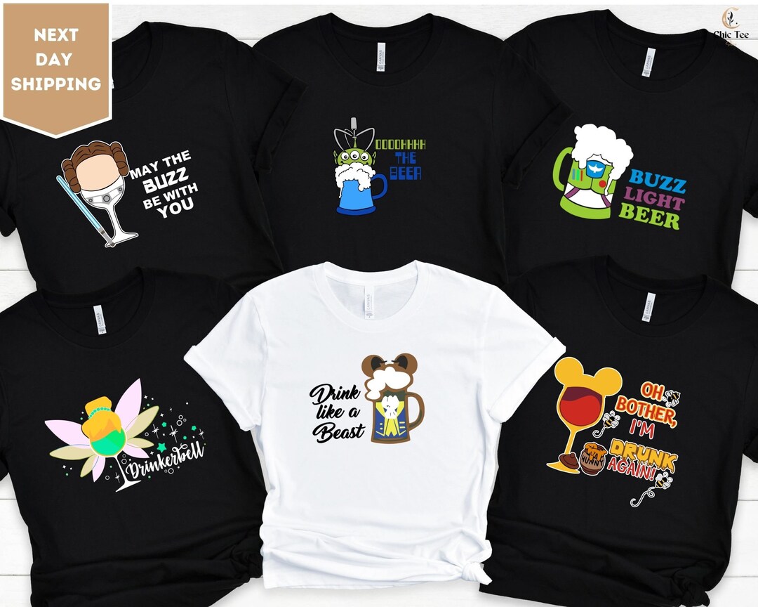 Disney Drinking Shirts, Disney Drinking Around the World T-shirt, Epcot ...