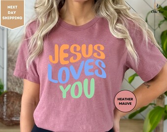 Jesus Loves You and I'm Trying Shirt, Funny Christian Shirt, Christian ...