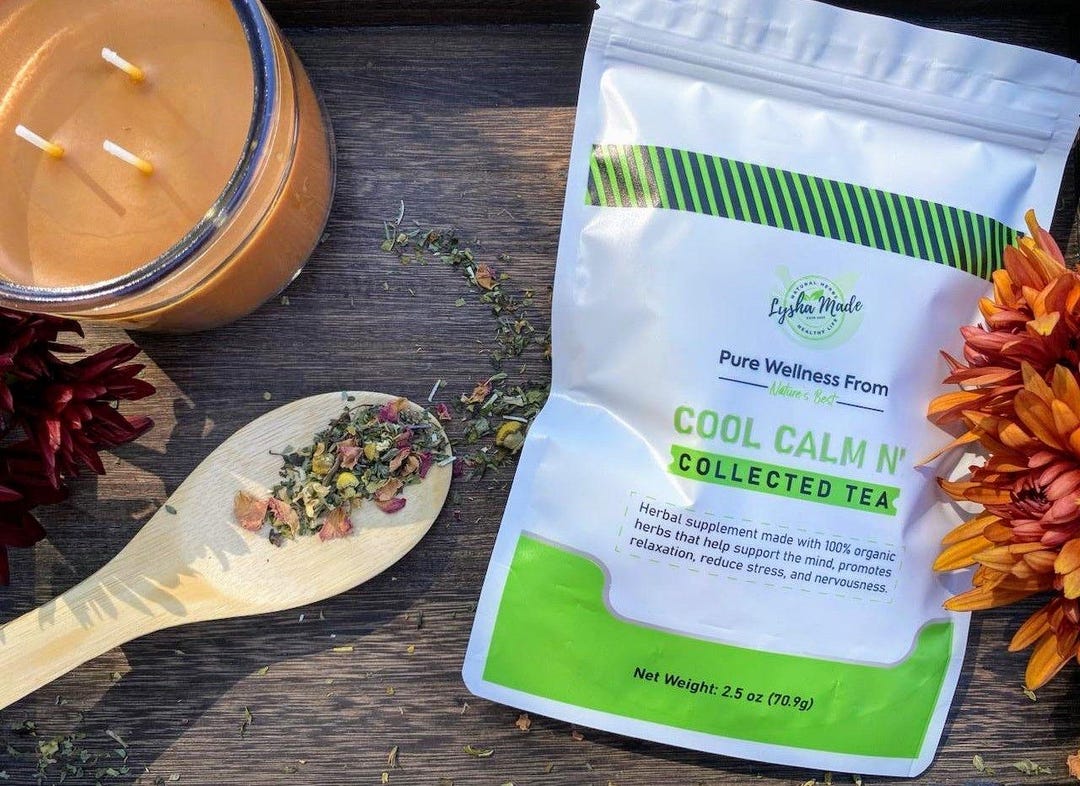 Calming Anxiety Relief Tea | Stress & Anxiety Support | Herbal ...