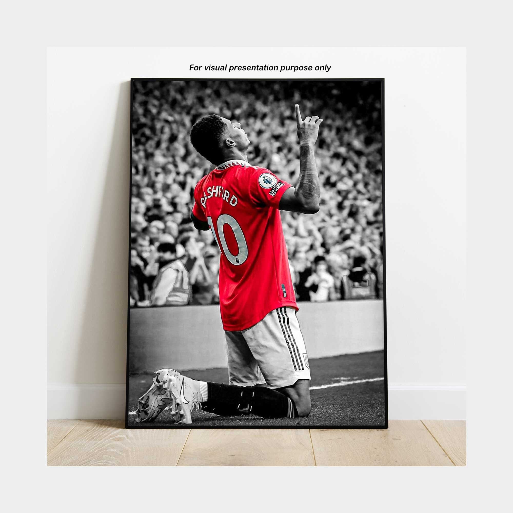 Marcus, Rashford, Man Utd, Poster Print, Rashford Print, Rashford Fans ...