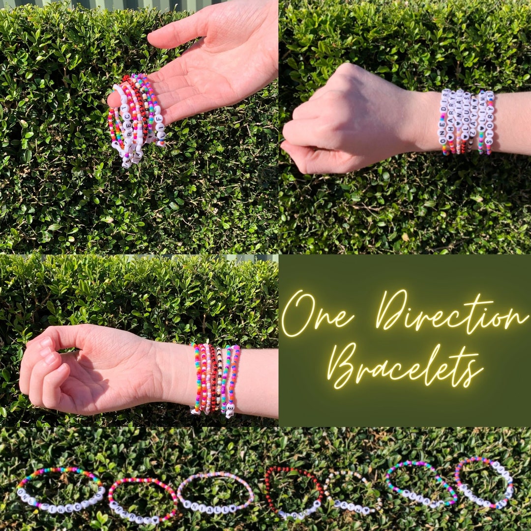 One Direction Bracelets - Etsy