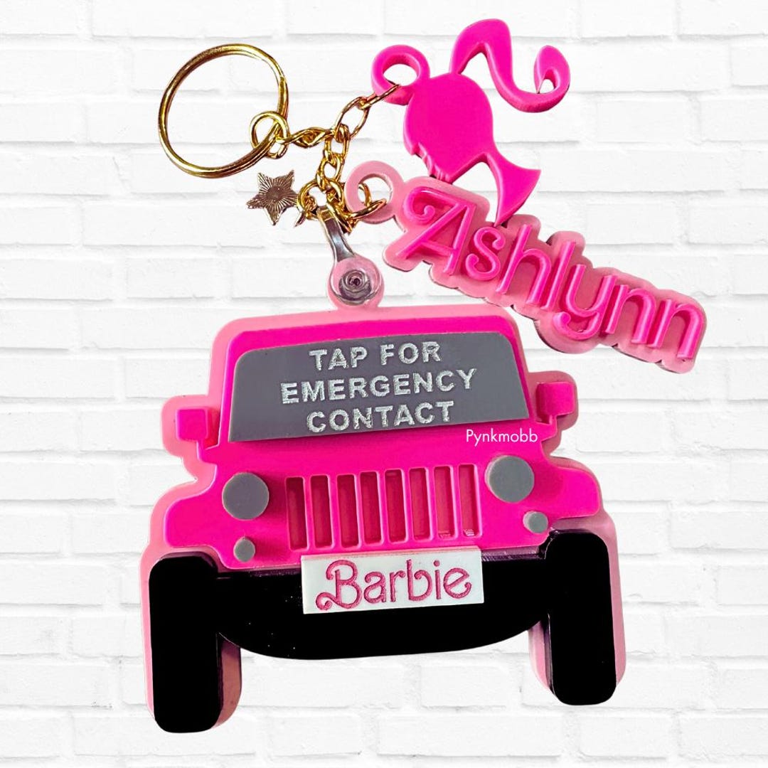 Jeep Doll NFC Tag Emergency Contact for Kids and Adults Backpack Tag ...