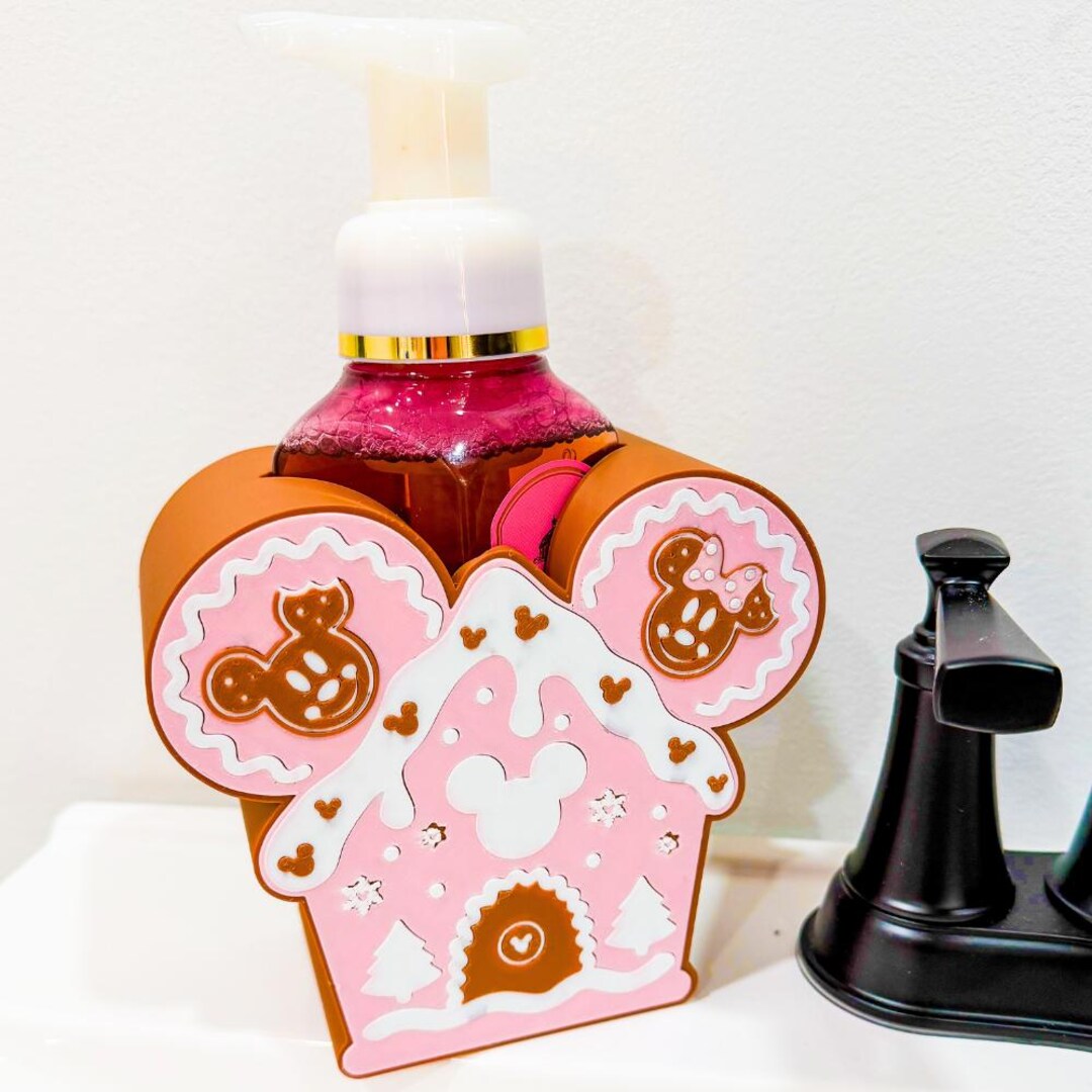 Minnie Gingerbread House Soap Holder 3D Print File – Christmas Bathroom ...
