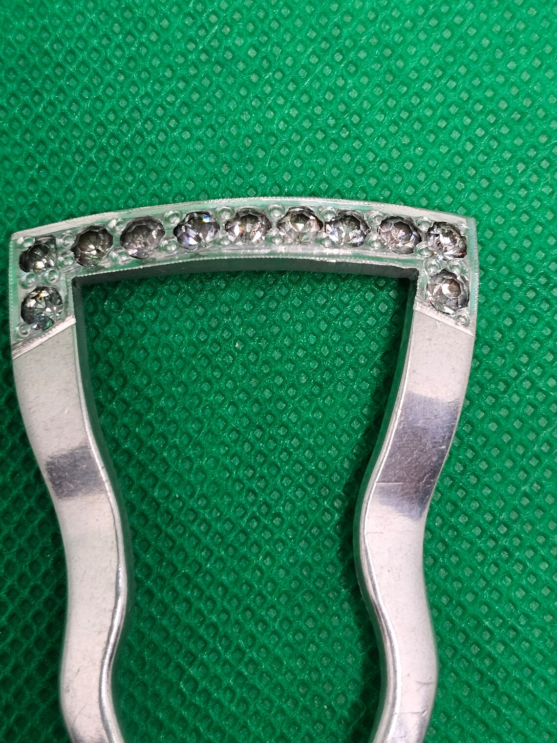 Beautiful Vintage Possible Edwardian Aluminum Hair Comb - Etsy