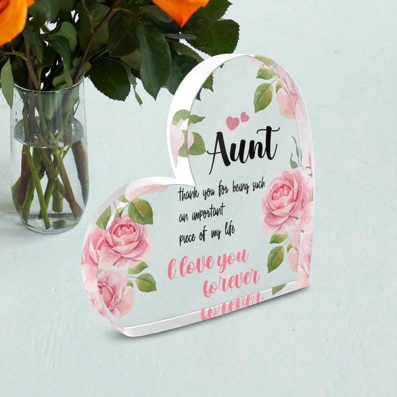 Heart Shape Acrylic Block, Free Standing Acrylic Block, Heart Acrylic ...