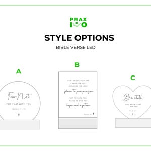 Bible Verse LED Light • Custom LED Night Light • Favorite Bible Verse ...