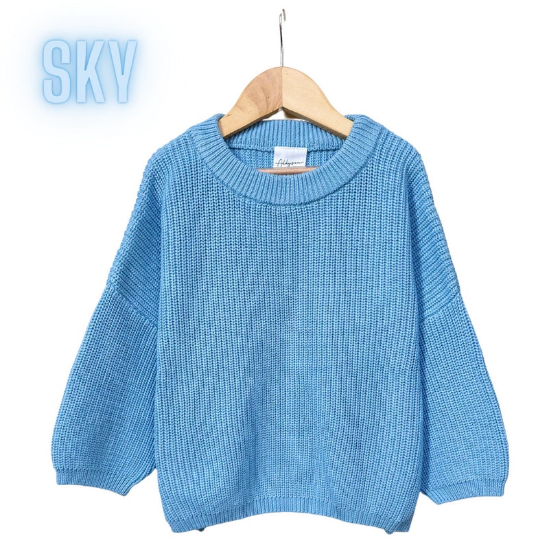 Blue Baby Sweater - Etsy