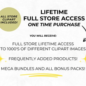 Watercolour Clipart Bundle, Full Store Lifetime Access, High Quality ...