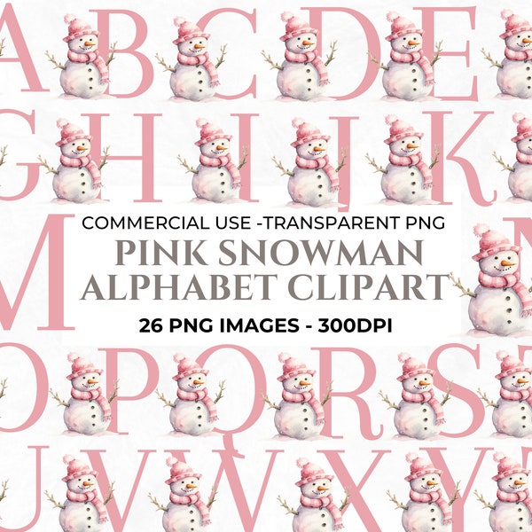 Alphabet Clipart - Etsy